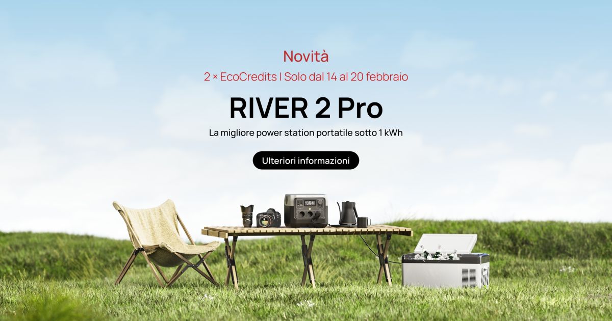 EcoFlow RIVER 2 Pro: potenza elevata in un formato compatto | CamperLife